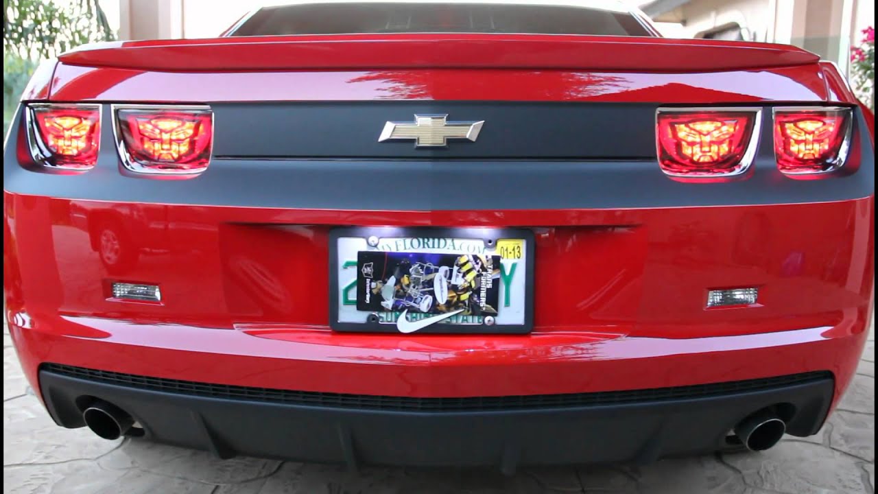 Victory Red Transformer Chevy Camaro LS | Naples 2012 | HD - YouTube