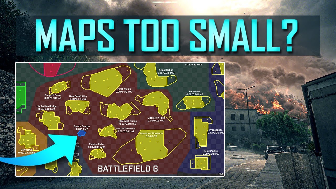 Why Battlefield 6 Needs Bigger Maps (Map Size Comparison) - YouTube