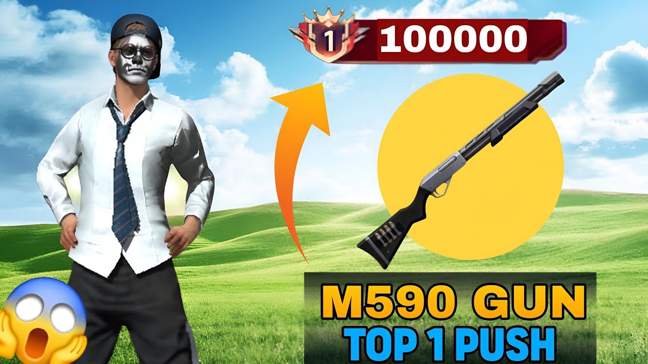 India Region M590 Top 1 Weapon Title Pushing |M590 Top1 Pushing # ...