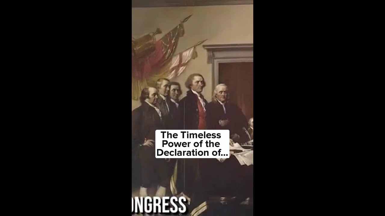 The Timeless Power of the Declaration of Independence #history # ...