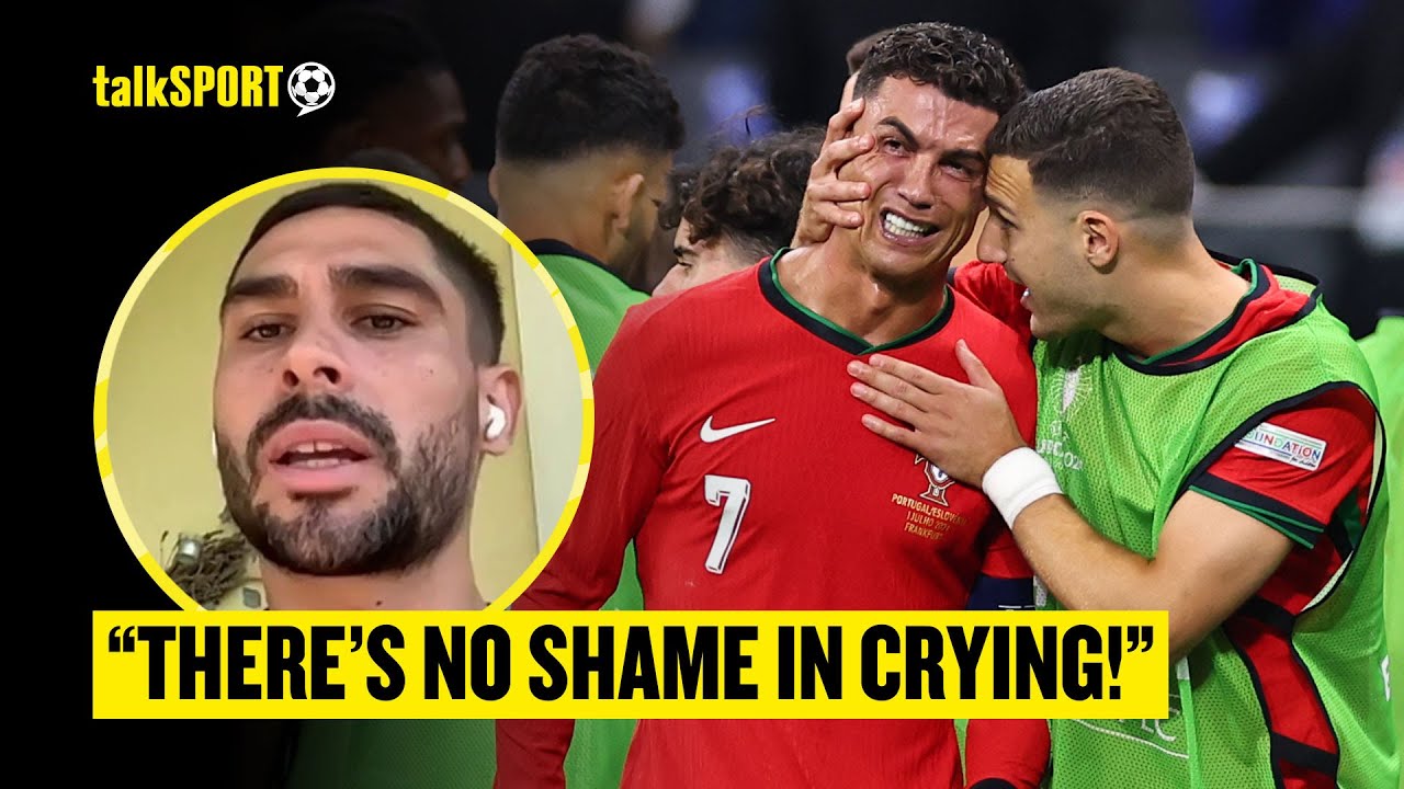 Neal Maupay Is CONFUSED By The Hate Ronaldo Is Receiving After He Cried ...