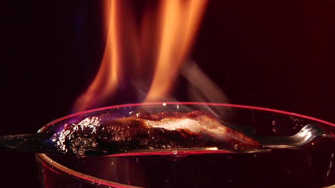 Czech Fire Absinthe Ritual (...and why you should avoid it) - YouTube