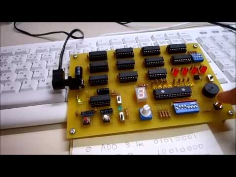 CPUの創りかたのTD4を作ってみた。 - YouTube