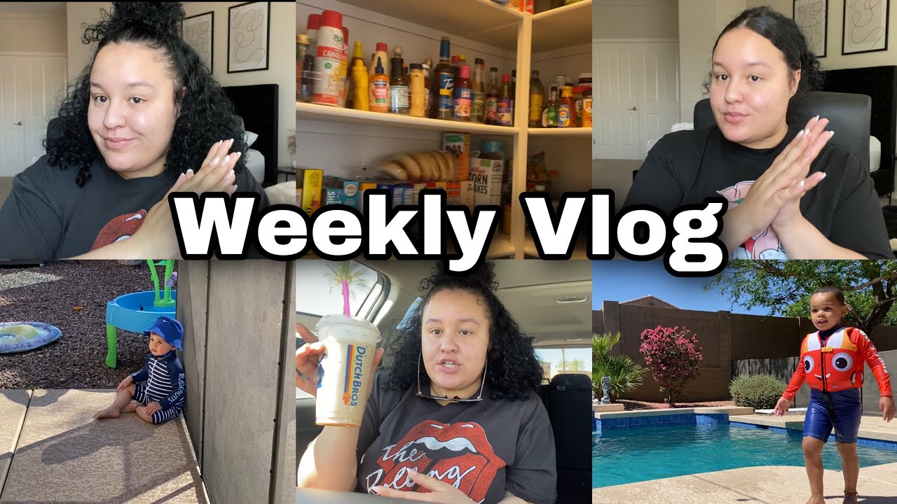 COLLECTIVE HAUL + POOL DAY + PANTRY ORGANIZATION! | WEEKLY VLOG!! - YouTube
