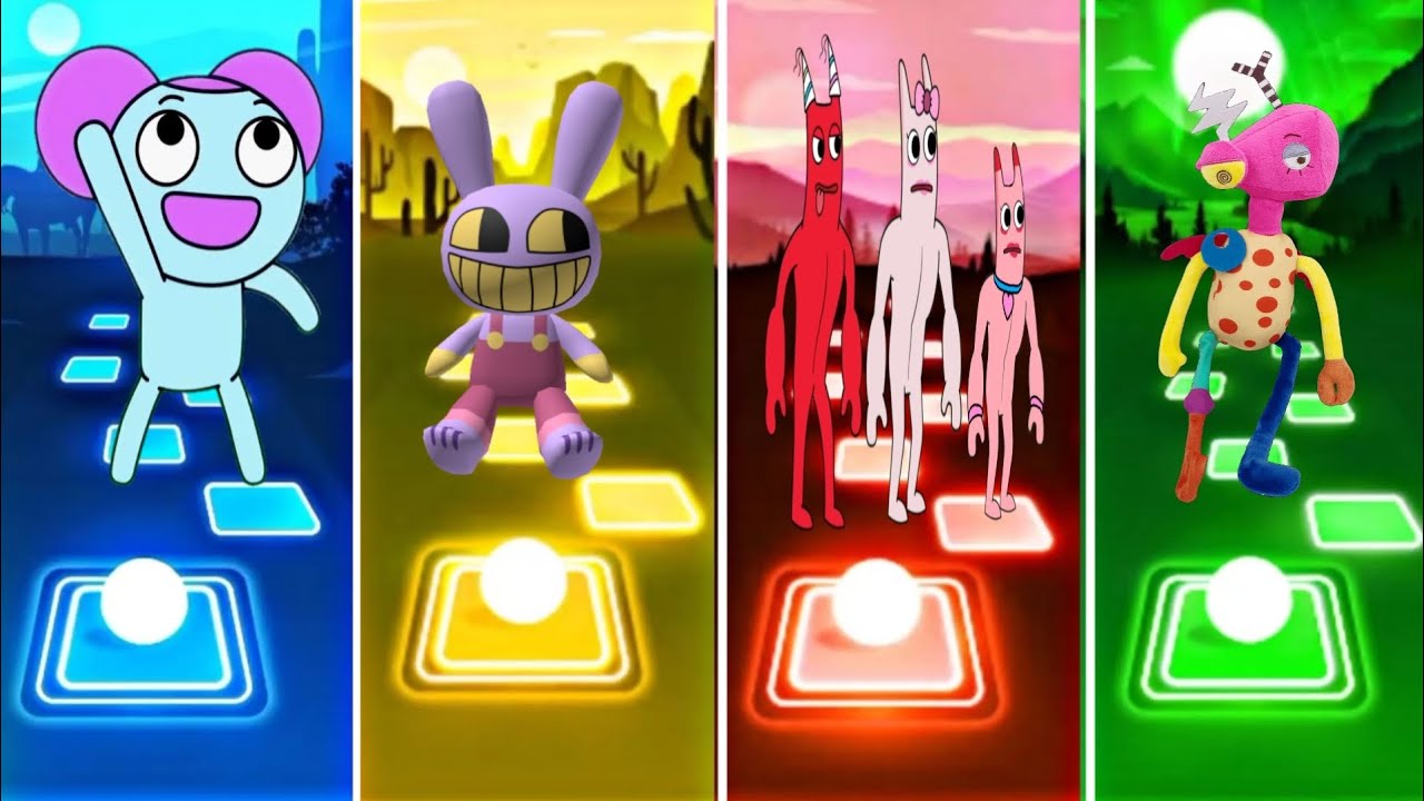 Pibby🆚Jax The Amazing Digital Circus🆚Garten of BanBa Game Toons🆚Zooble ...
