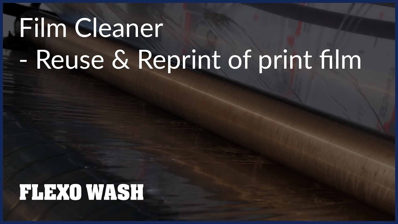 Film Cleaner - Reuse & Reprint of print film - YouTube