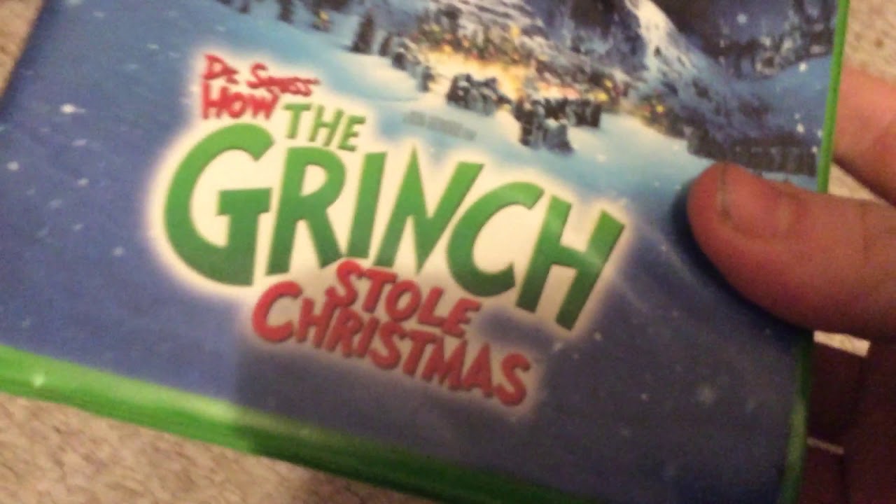 How The Grinch Stole Christmas 2001 VHS: Review - YouTube