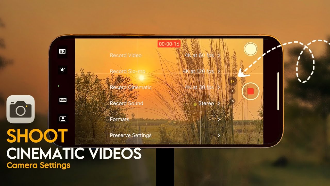 How to shoot Cinematic Video with iphone | camera settings | ZarMatics ...