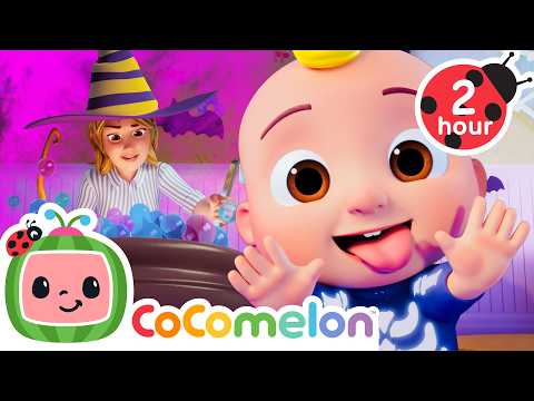 JJ’s Haunted House! 🎃 CoComelon Nursery Rhymes and Kids Songs | 2 HOURS | After School Club