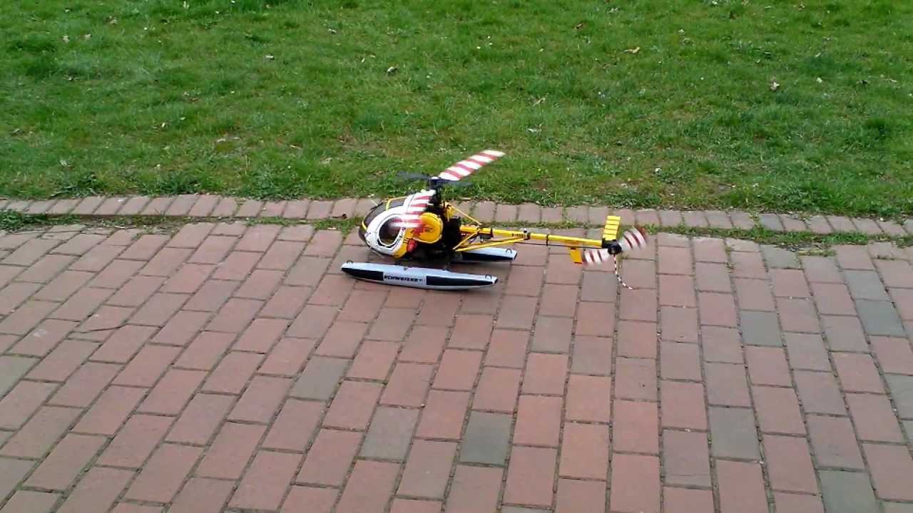 Funcopter Hughes 300 V2 - YouTube