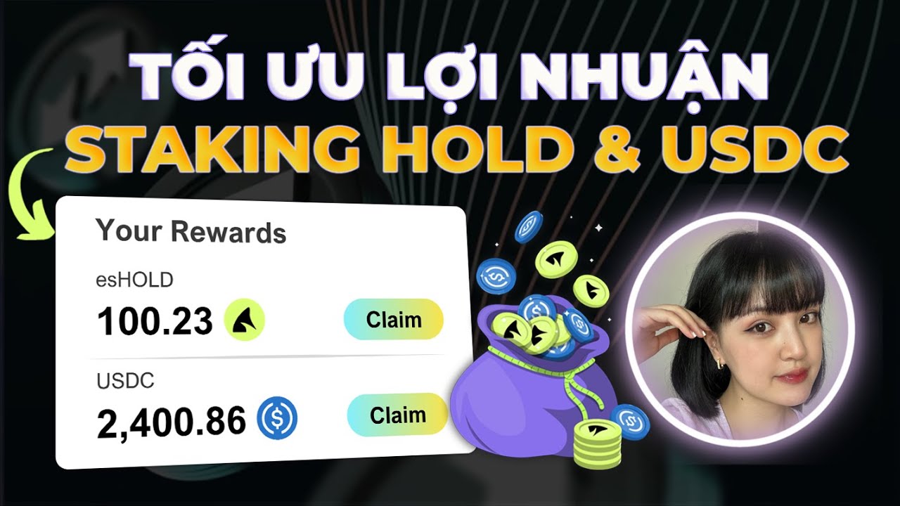 3 Cách Kiếm Lợi Nhuận Từ Holdstation (Real Yield Staking HOLD & USDC) - YouTube