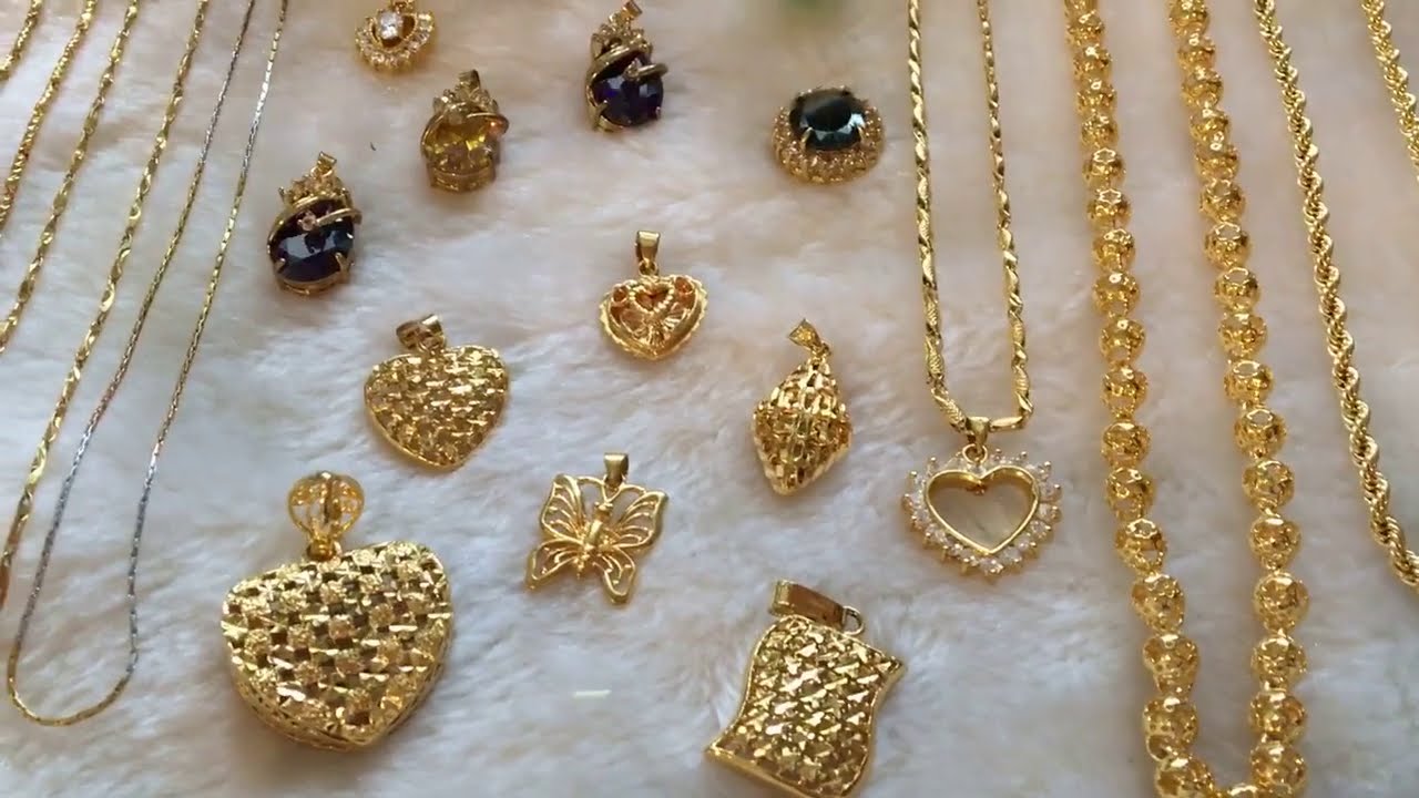 The Most Beautiful Electro Gold Plated Jewelry - YouTube