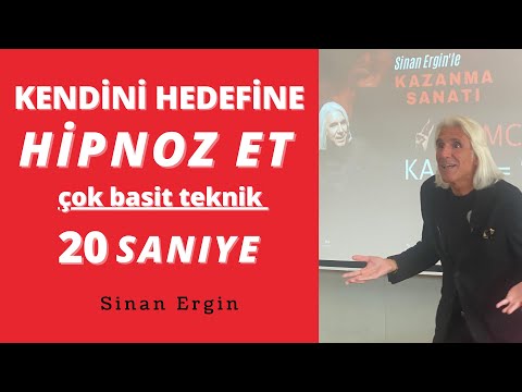 Kendini Hedefine Hipnoz Et - Çok Basit Teknik 20 Saniye I Sinan Ergin Motivasyon