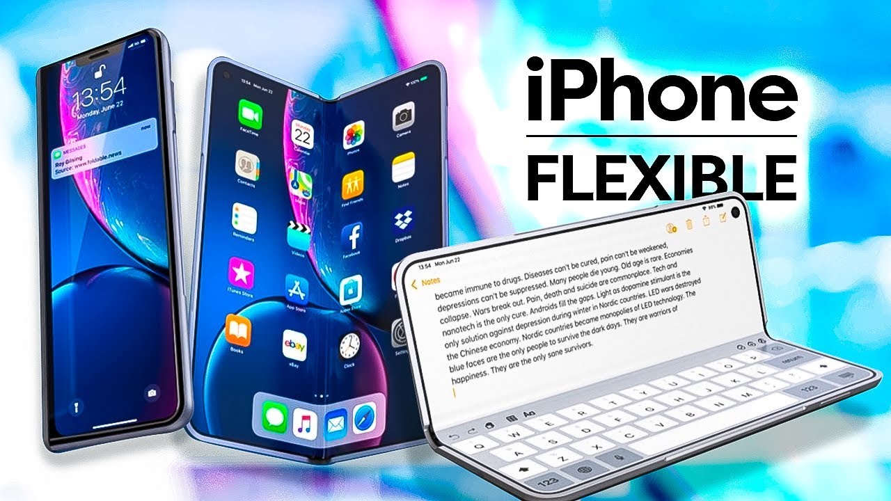 El iPhone flexible de Apple - YouTube