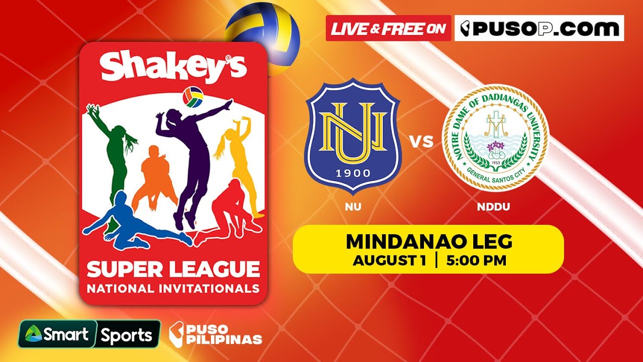 Shakey’s Super League | National Invitationals – Mindanao Leg | NU vs ...
