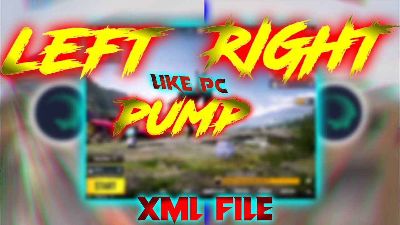 Left Right Pump like pc in alight motion with xml and preset 🔥 lobby video pump montage pump # ...