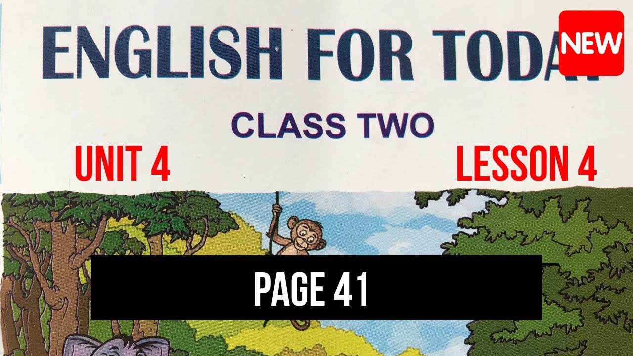 Class 2 English Page 41 Unit 4 Lesson 4 | Good and bad habits 2 | ২য় ...