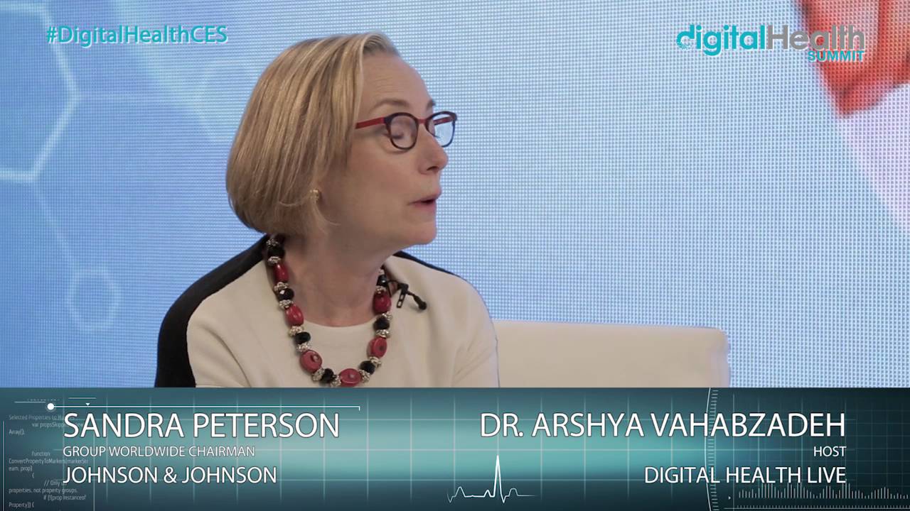 Sandra Peterson Interview @ Digital Health Summit Studio CES 2016 - YouTube