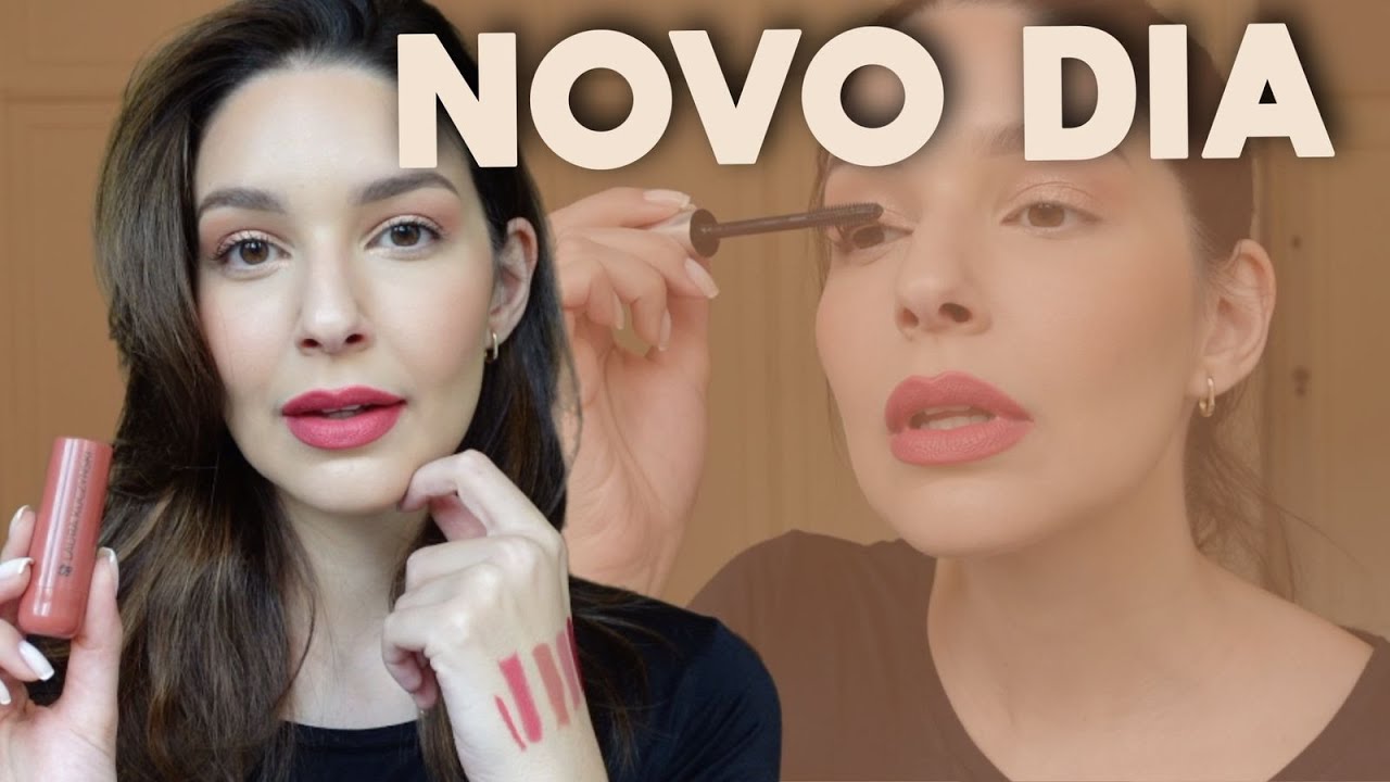 AUTOMAQUIAGEM COM O BATOM "NOVO DIA" - Laura Kuczynski - YouTube