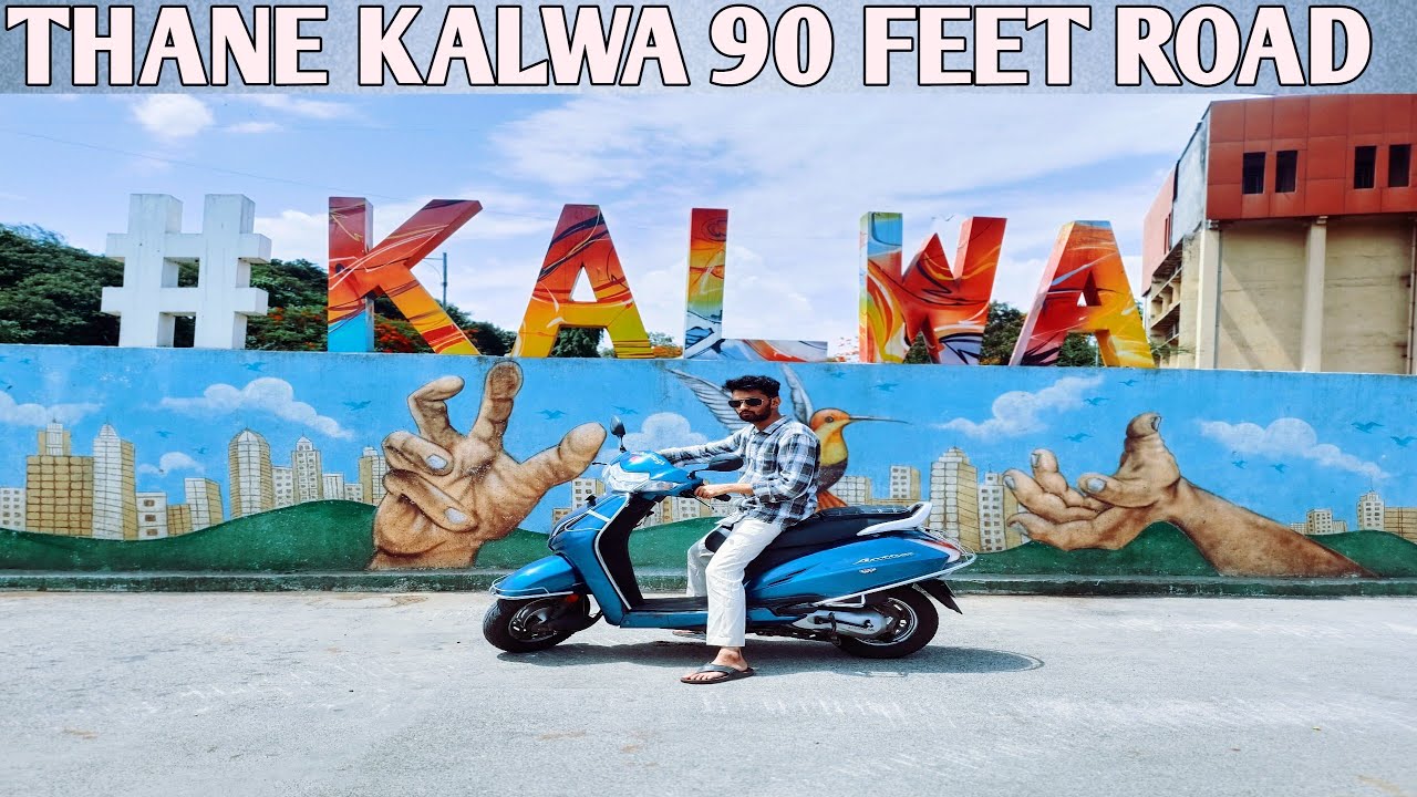 Thane kalwa 90 feet road#90feetroaf#kalwa - YouTube