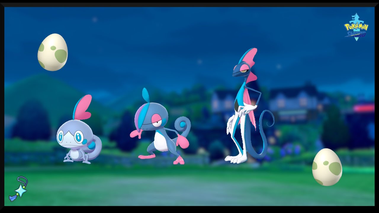 'SHINY MEMMEON' 2363 Eggs! (Pokémon Schwert) - YouTube