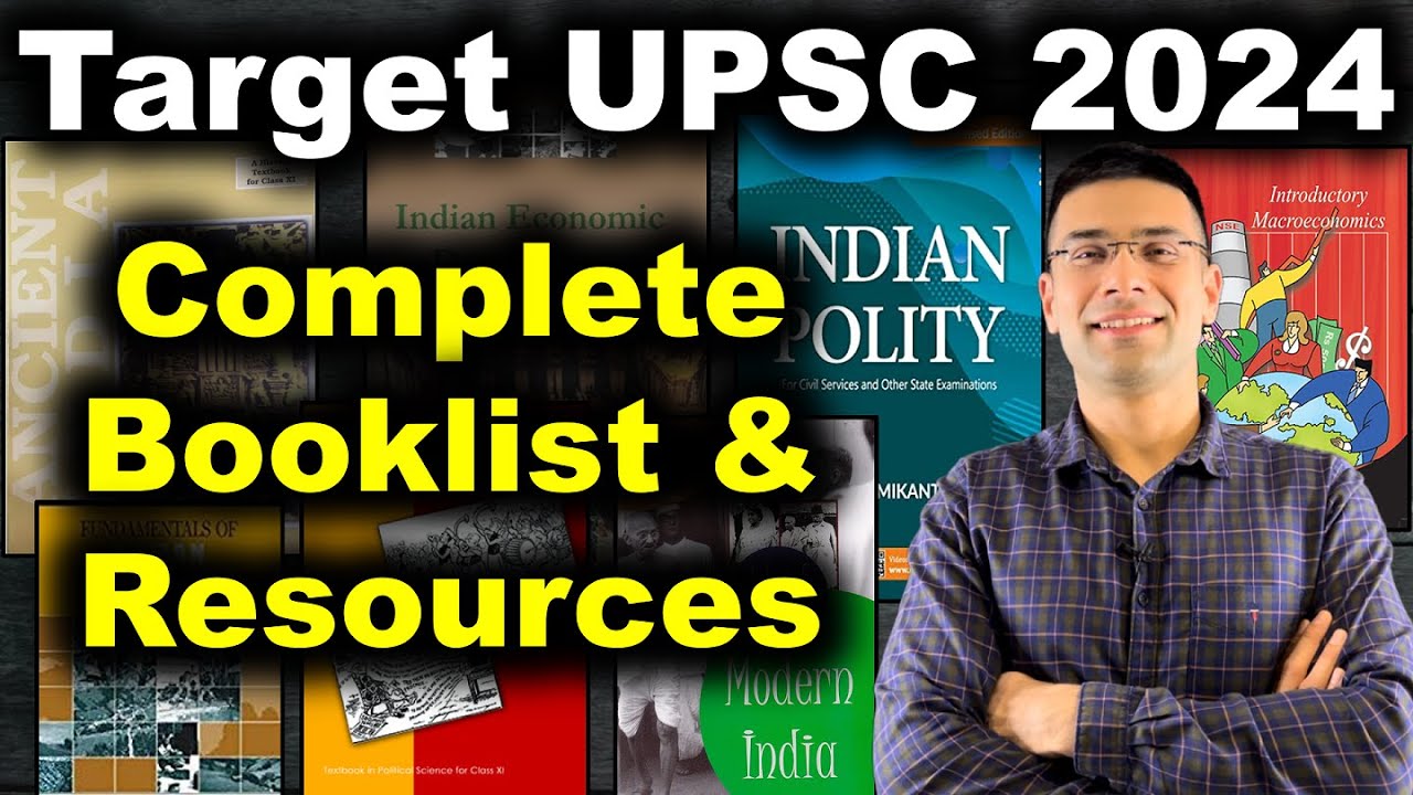 Target UPSC 2024: Complete Booklist & Resources for Prelims & Mains ...