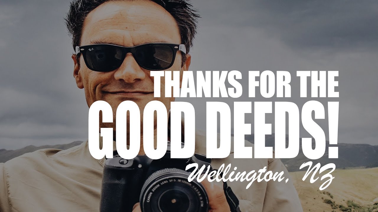 Thanks for the GOOD DEEDS - People doing the right things is great ...