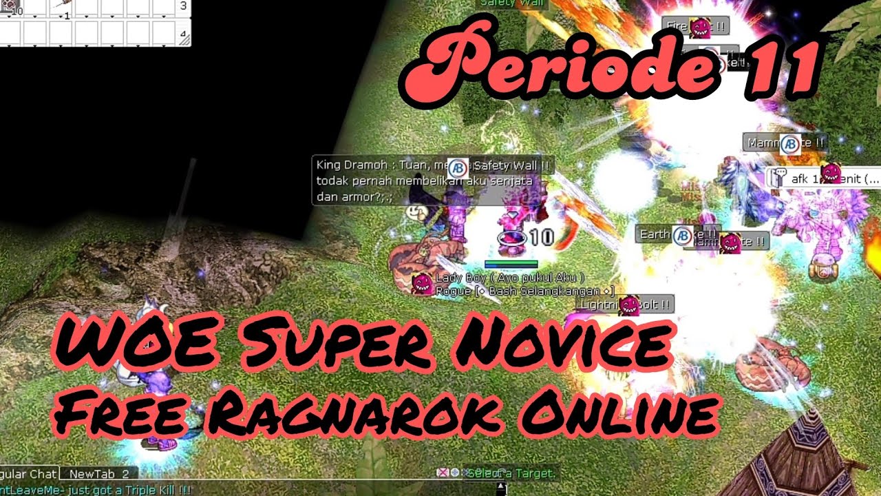 Stay Strong Rogue Guild, WOE Super Novice Free Ragnarok Online - YouTube