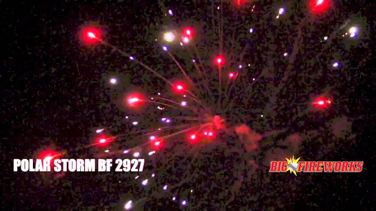 Sparky's Fireworks Outlet - POLAR STORM, 500g - YouTube