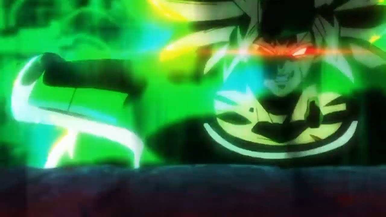 Broly Transforms to Legendary Super Saiyan W/Original Japanese Audio ...