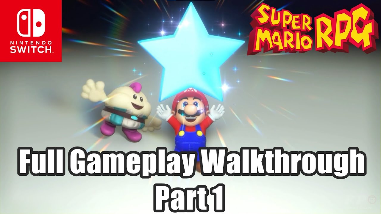 Super Mario RPG Full Gameplay Walkthrough Part 1 - YouTube