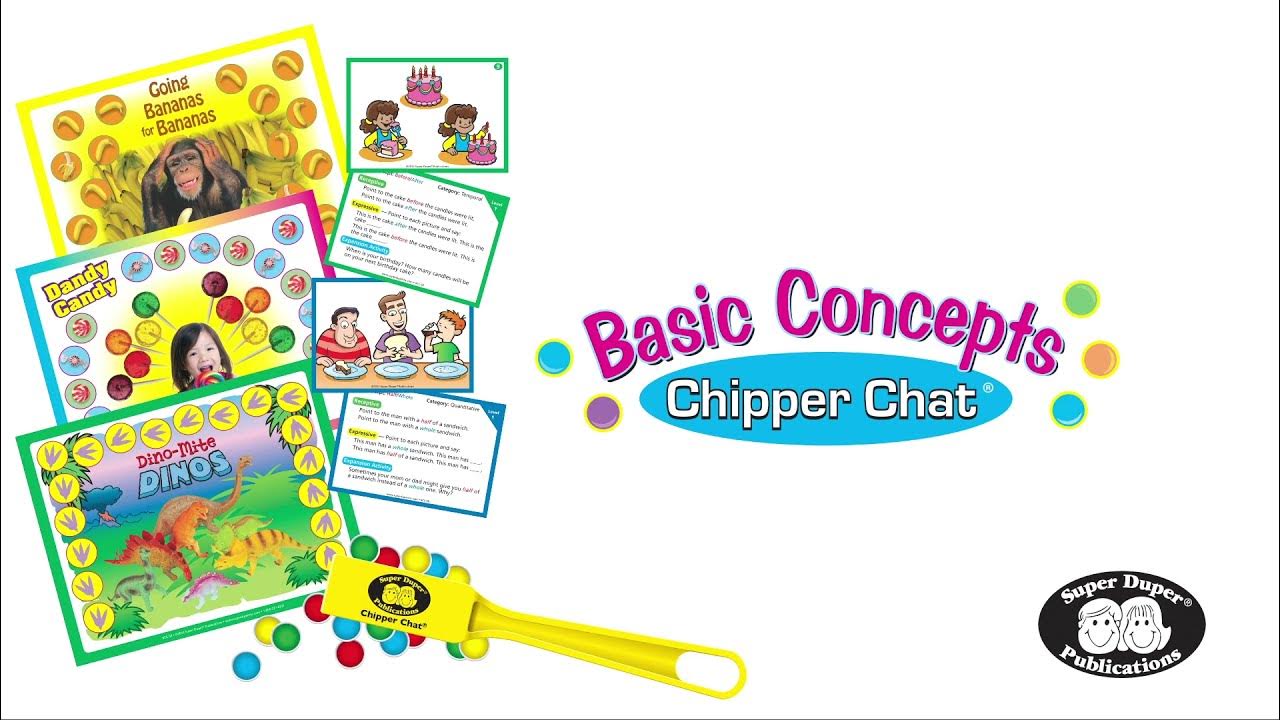 Basic Concepts Chipper Chat - Show Me How video from Super Duper ...