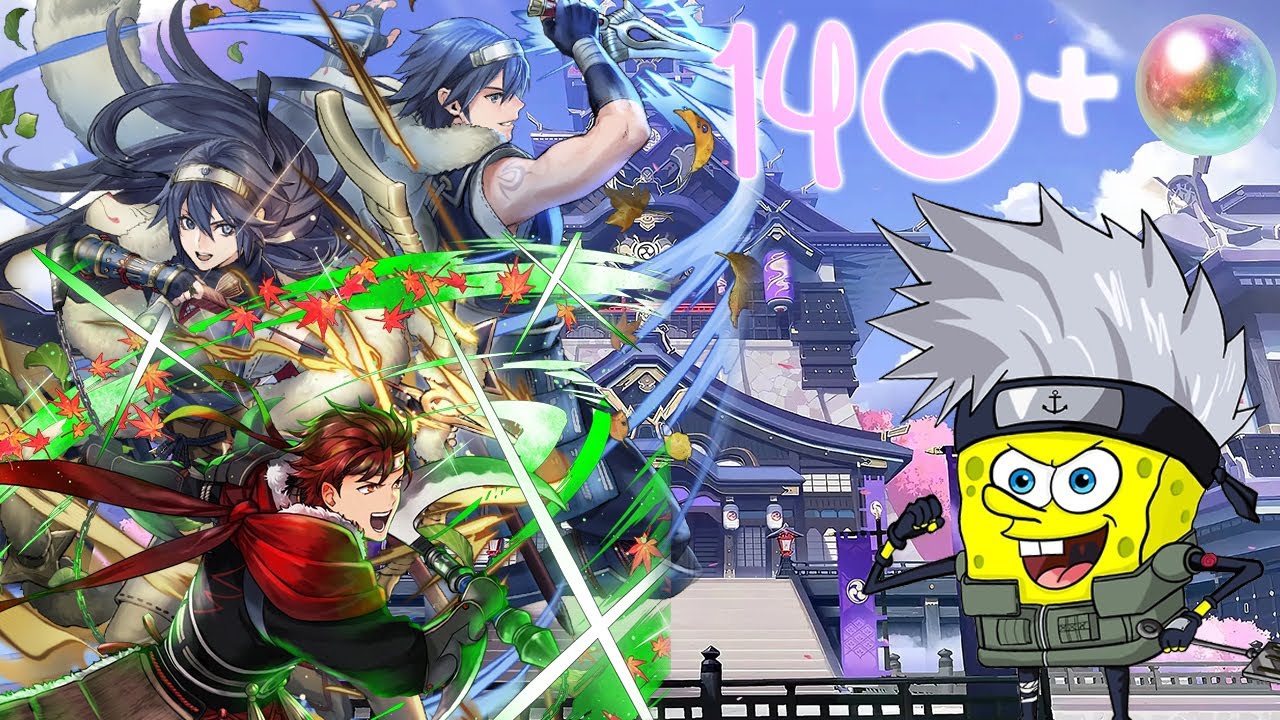 Fire Emblem Heroes - 140+ Orbs Ninja Lucina Summoning! I WANT TO BE ...
