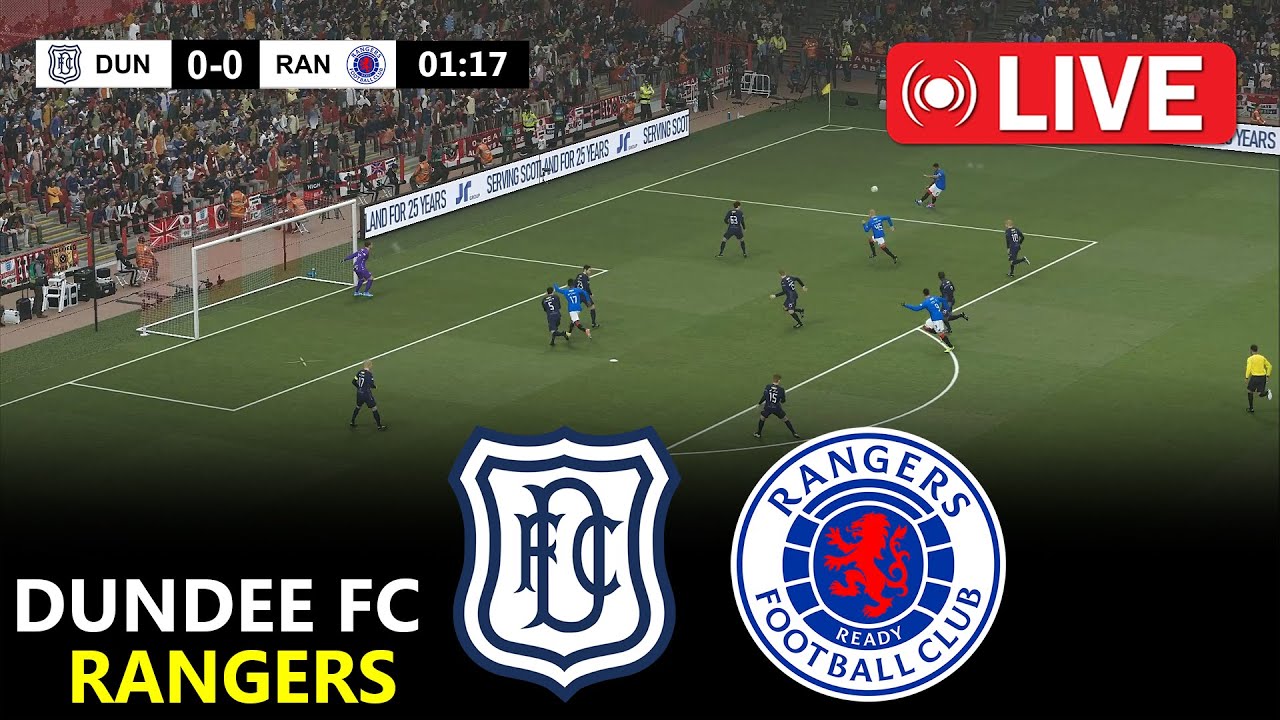 Dundee Fc vs Rangers | Scottish Premiership 2025 | eFootball Pes 21 ...