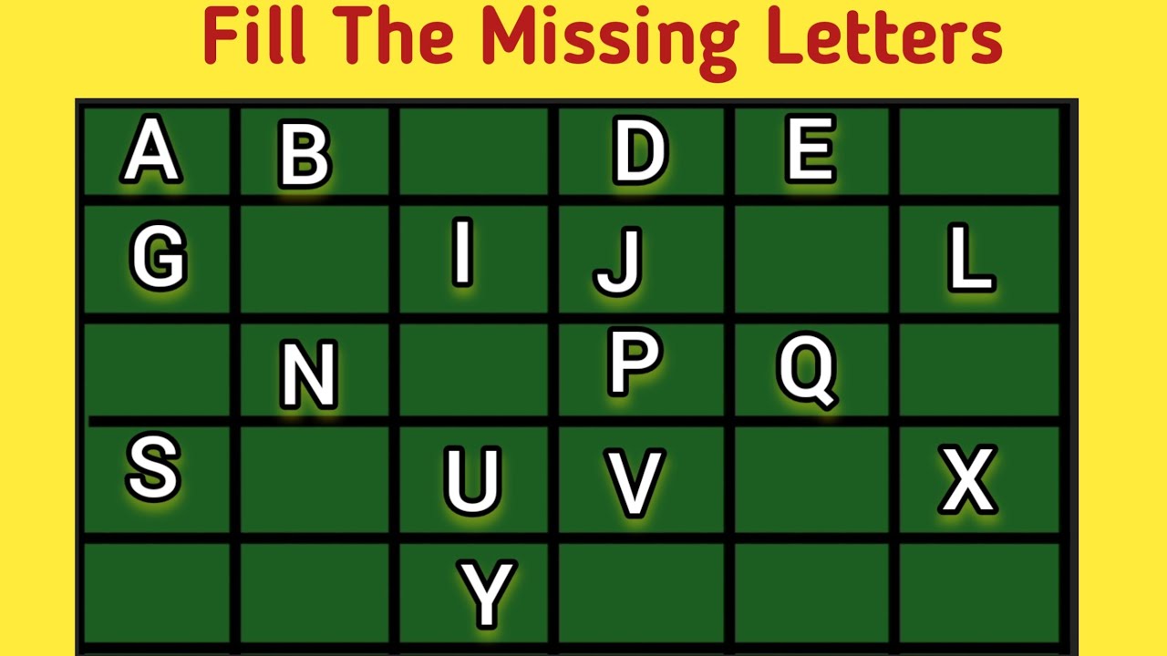 Fill The Missing Letters English Worksheet | Lkg English Worksheet ...