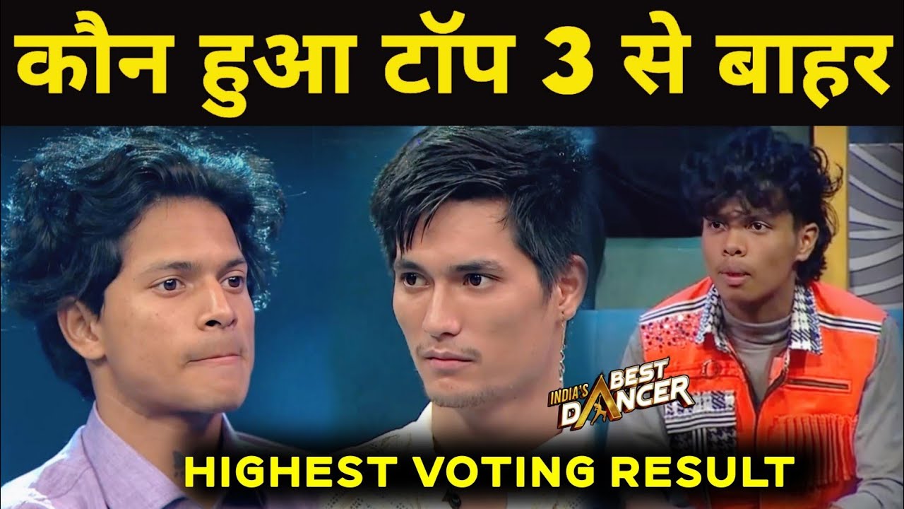 Top 6 Highest Voting Results of India's Best Dancer Season 4 | Steve ...
