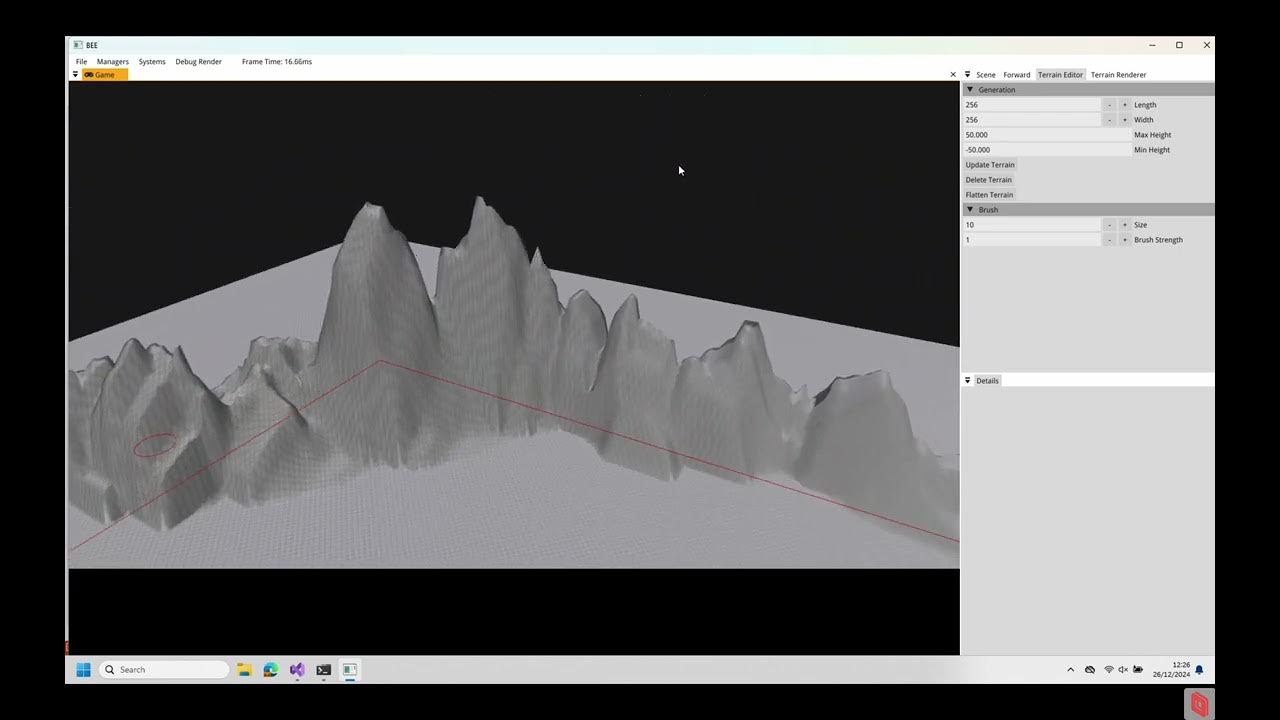 BEE Terrain Editor: Raising Mountains Demo - YouTube