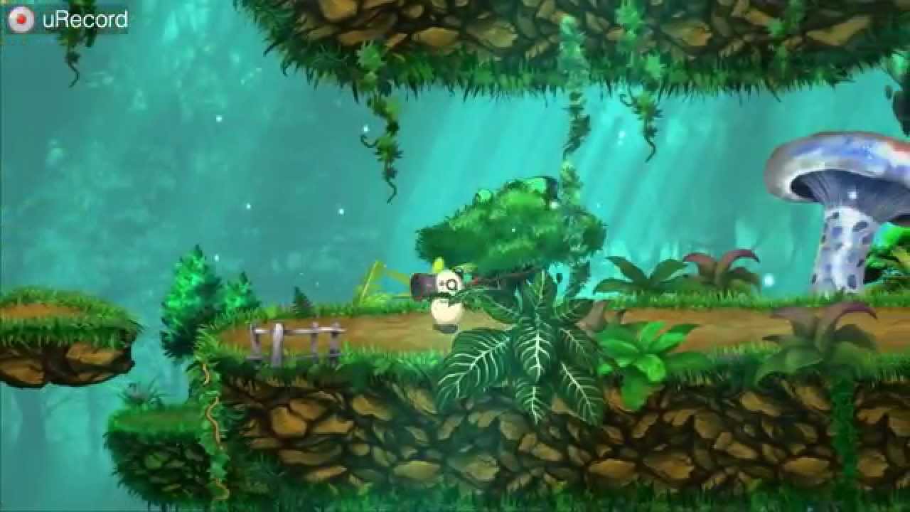 2d Forest Pack Platformer Runner 2d Platform Stock Illustrations