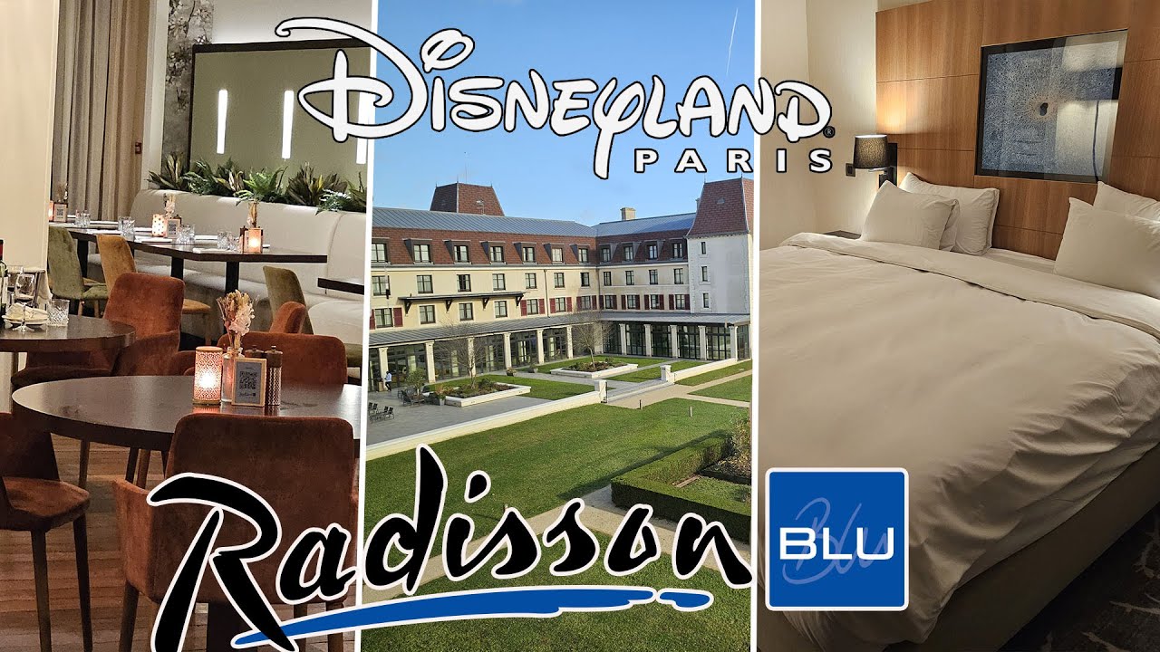 RADISSON BLU HOTEL DISNEYLAND PARIS - CHAMBRE FAMILIALE - YouTube