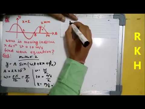 Wave equation example(Average level) - YouTube