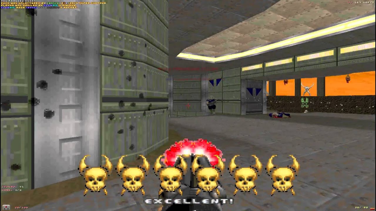 Doom Zandronum Deathmatch - 49frags - 1080p/60fps - YouTube
