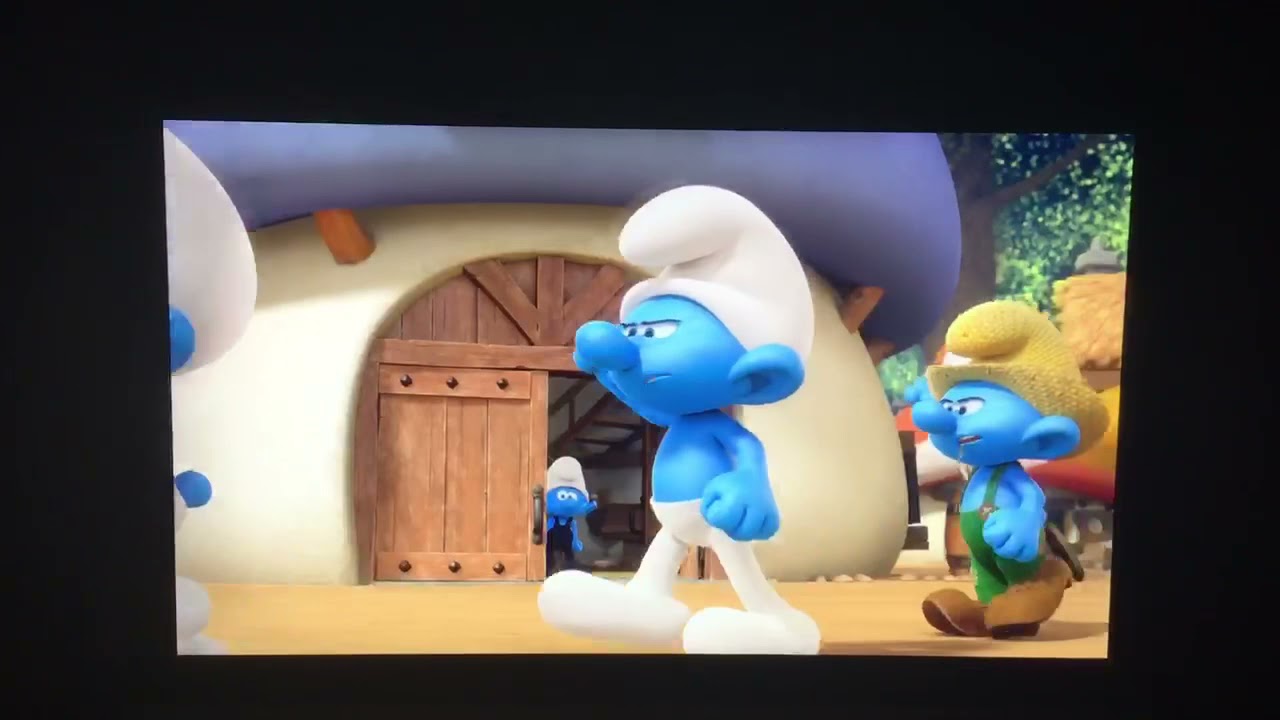 Smurfs a new touch of blue my smurf the hero - YouTube