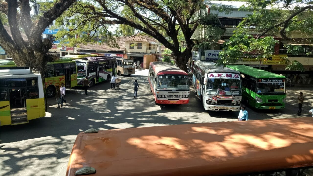 Kundapura bus stand || 2018 || kundapura view|| kundapura best places ...