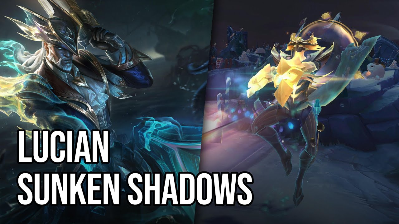 Sunken Shadows Lucian Skin | League of Legends - YouTube