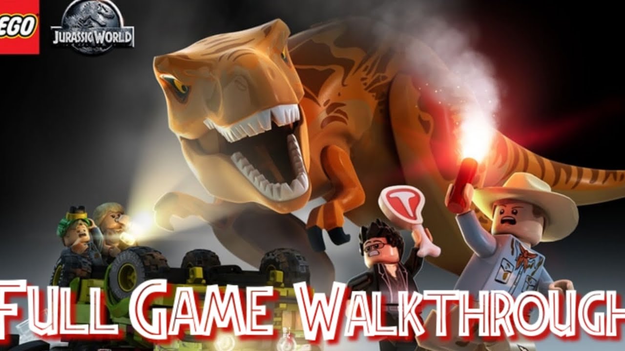 LEGO Jurassic World Full Walkthrough Jurassic Park - YouTube