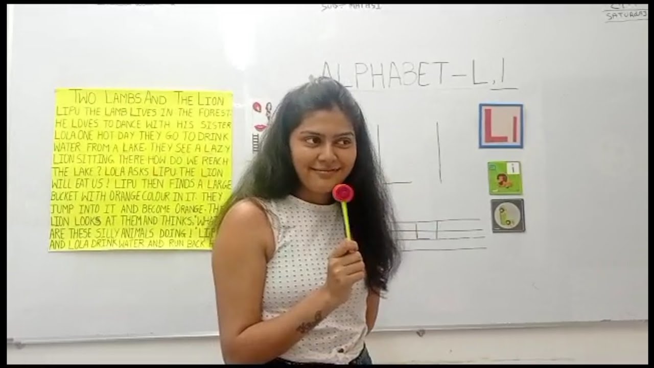 Lesson plan on Alphabet L | How to teach Alphabets to Kindergarten ...
