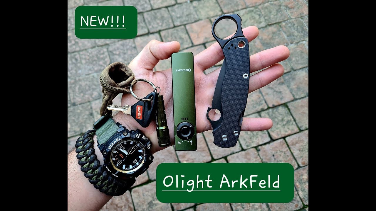 New Olight Arkfeld..... Quick Look..!! - YouTube