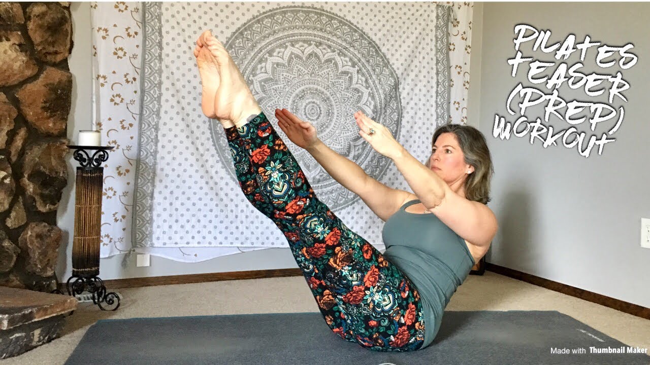 MOVE THE BODY PILATES TEASER (PREP) WORKOUT - YouTube