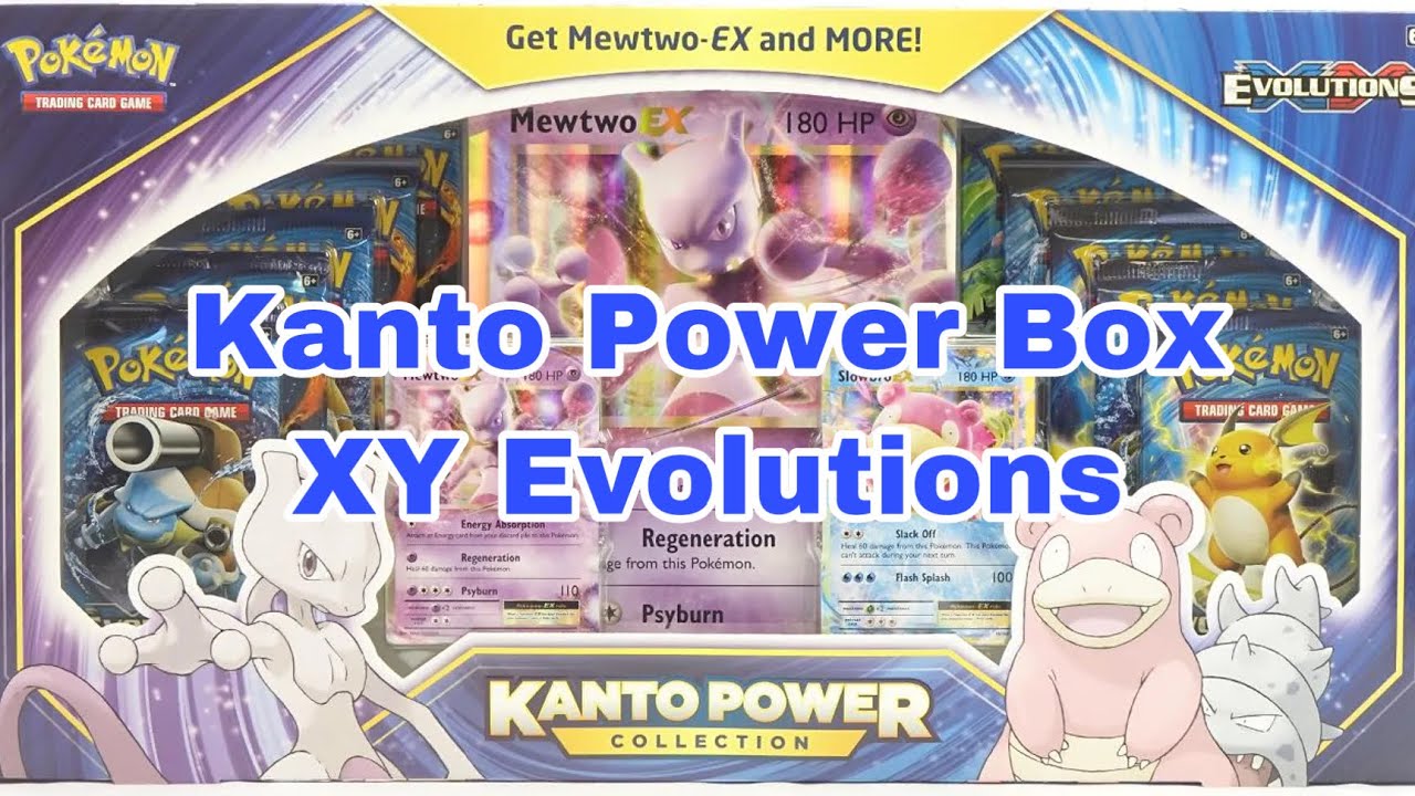 Pokémon Kanto Power Box Opening - YouTube