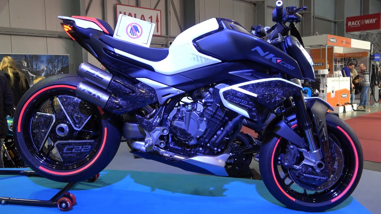 CFMOTO Vision Concept SC Project C22 800 NK at Czech Motorcycle Show ...
